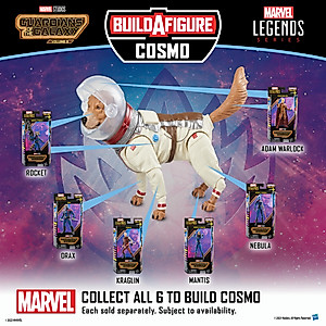 Marvel Legends Series Kraglin, Guardians of The Galaxy Vol. 3 6-Inch Collectible Action Figures, Toys for Ages 4 and Up