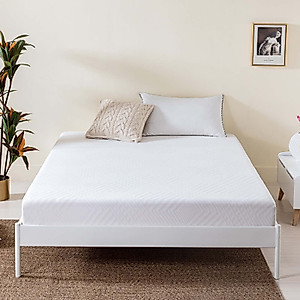 TMEOSK Twin Mattress, 8 inch Gel Memory Foam Green Tea Mattress for a Cool Sleep & Pressure Relief, Medium Firm Feel with Motion Isolating, CertiPUR-US Certified