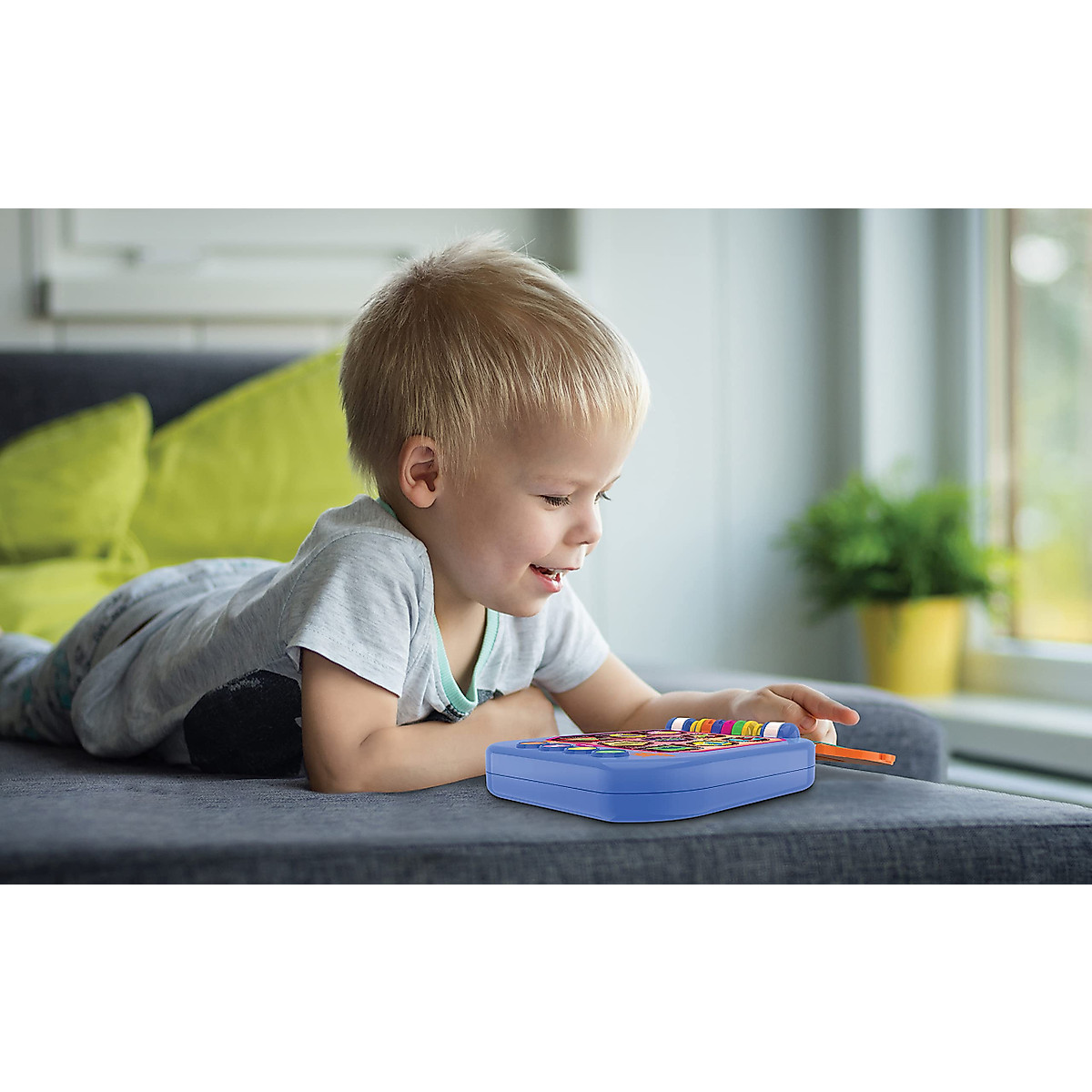 eKids Blippi Book, Toddler Toys with Built-in Preschool Learning Games, Educational Toys for Toddler Activities for Fans of Blippi Toys and Gifts(Multi Color)