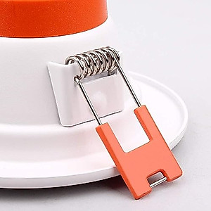 SANBDDLYY Indoor Panel Downlamp Anti-Dazzle Commercial Lighting Lamp Energy Saving Recessed Led Ceiling Downlight Spotlight Aluminum Round Lumination Fixture for Living Room Bathroom Kitche