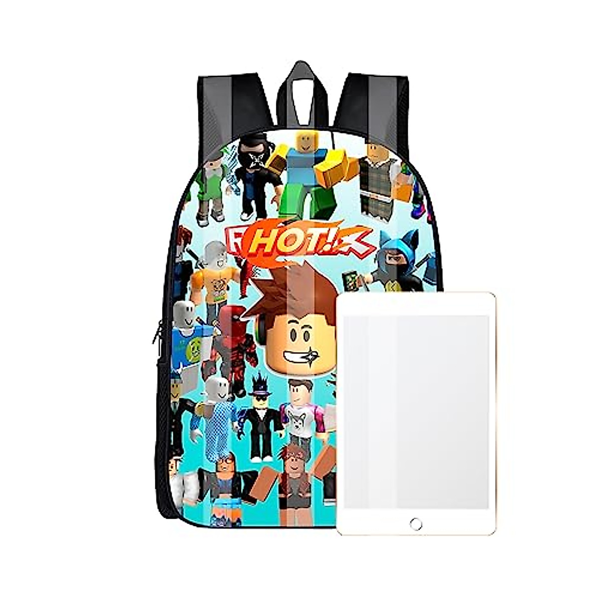 HVI Unisex Game Backpack 3d Printed Cartoon Casual Daypacks Travel Bags Sport Knapsack 4-One Size