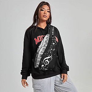 Dujiea Crossbody Backpack For Men Women Sling Bag, Piano Keys Music Note Chest Bag Shoulder Bag Lightweight One Strap Backpack Multipurpose Travel Hiking Daypack