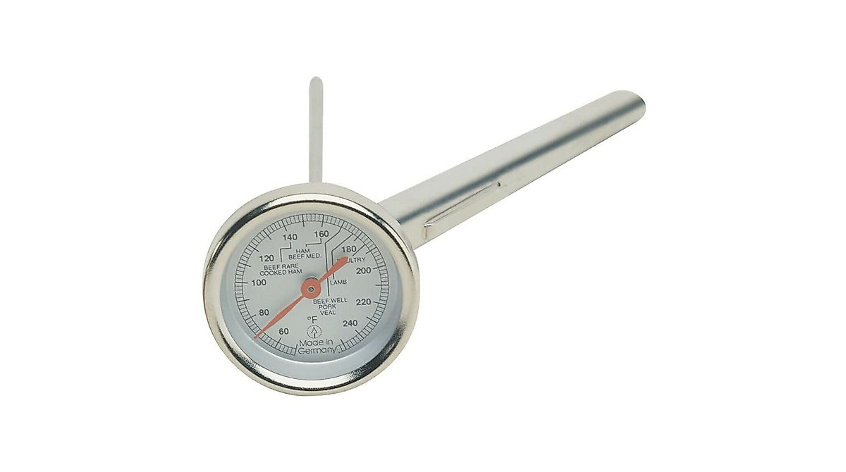 2-in Analog Meat Thermometer - Instant Read Food & Grill Thermometer