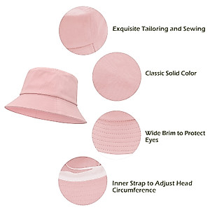 Durio Mens Bucket Hats Wide Brim White Bucket Hats for Men Packable Travel Bucket Hat Men Wide Brim Beach Sun Hat C White Solid One Size