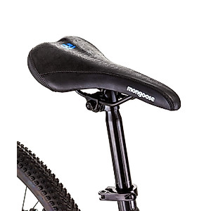 Mongoose Men's Detour Moutain Bike, 18-Inch Aluminum Frame, 26-Inch Wheels, Grey