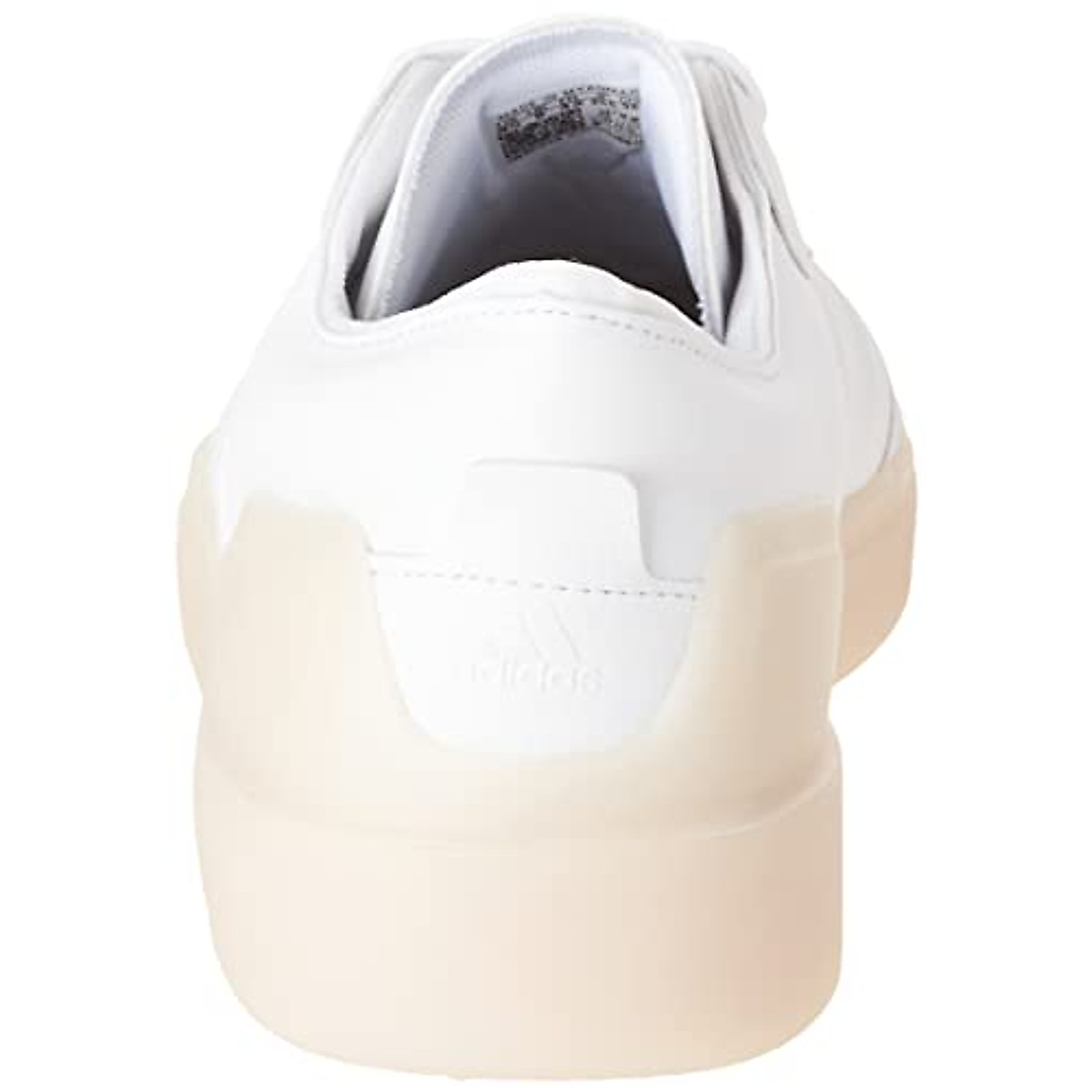 adidas Women's Court Revival Sneaker, White/White/Gold Metallic, 7.5