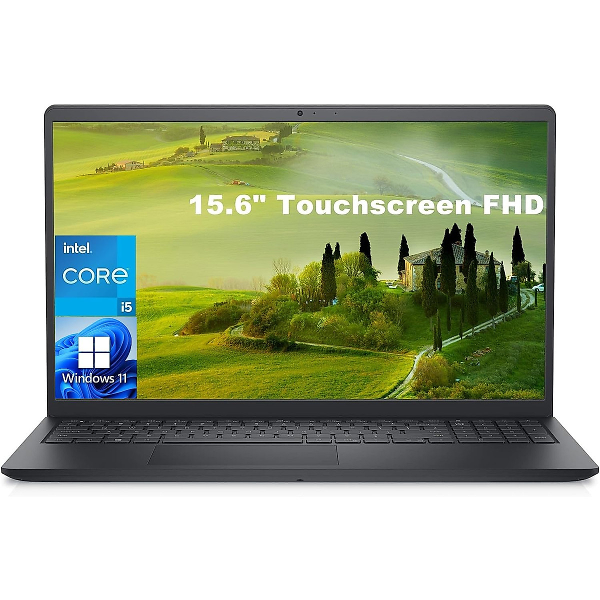 Dell Inspiron 15 3000 3520 15.6" Touchscreen FHD Business Laptop Computer, Intel Core i5-1155G7 (Beat i7-10710U), 16GB DDR4 RAM, 1TB PCIe SSD, 802.11AC WiFi, Bluetooth, Black, Windows 11 Home
