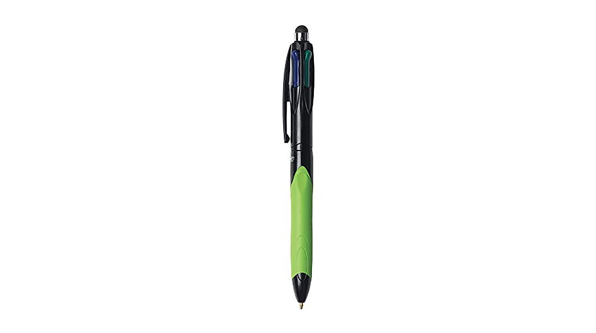 BIC 4-Color Grip Stylus Ball Pen - 1 Count