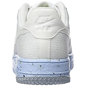 Nike Air Force 1 Crafter Flyknit Womens Trainers DC7273 Sneakers Shoes (UK 6.5 US 9 EU 40.5, White Pure Platinum 100)