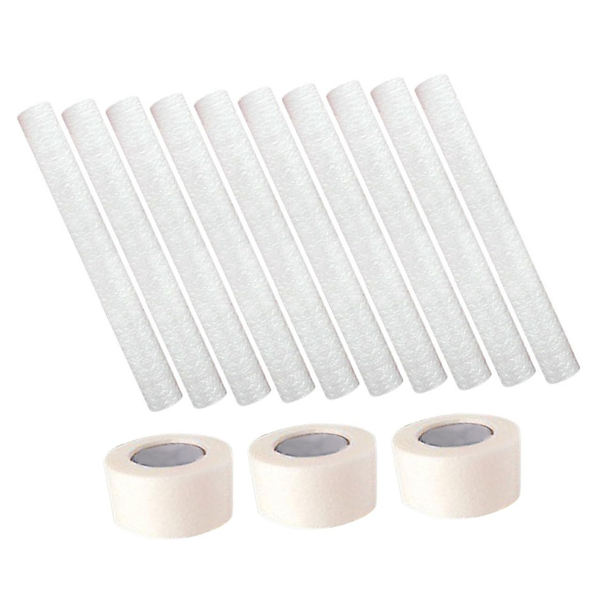 BCOATH 10pcs Puppy Dog Ear Stand Ear Standing Tool Pet Ear Tape Dog Ear Support Dog Supply Ear Standing Support Stick Doberman Pinscher Bracket Foam White Pet Dog Dedicated