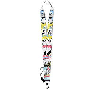 XNCOSER Anime JJK Satoru Keychain,Satoru Cosplay Keychain Cute Cat Keyring Cosplay Accessory Prop (01)