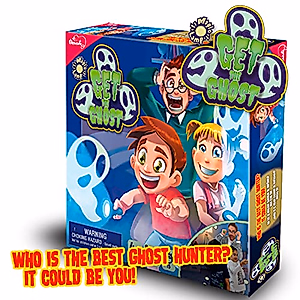 GET The Ghost Game, Become a Ghost Hunter, Capture The Ghosts with The Magic Flashlight, Memory Game, Ages 4+, Family Games, Fun Games, Toys for Girls, Toys for Boys, Party Games