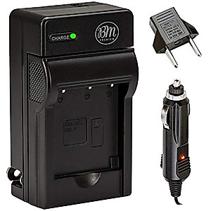 BM EN-EL19 Battery Charger (MH-66 replacement) for Nikon Coolpix A300, W100, W150, S3100, S3200, S3300, S3500, S3600, S3700, S4100, S4200, S4300, S5200, S5300, S6400, S6500, S6800, S6900, S7000 Camera