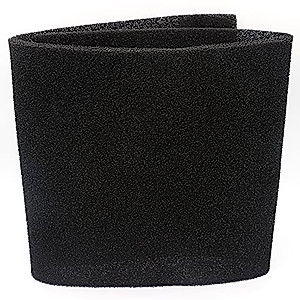 Cut to Fit Activated Carbon Media Pad Pre Filter, Sponge Filter Carbon for Aquarium Fish Tank Pond Reef Canister (36 x 12 x 0.4 inch 1pcs)
