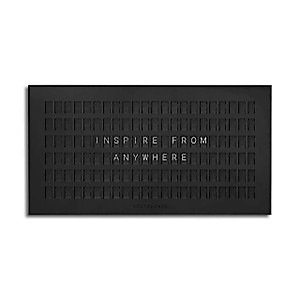 Vestaboard Message Board - Flagship Black - Inspire From Anywhere With The Award-Winning 42” Split-Flap Display