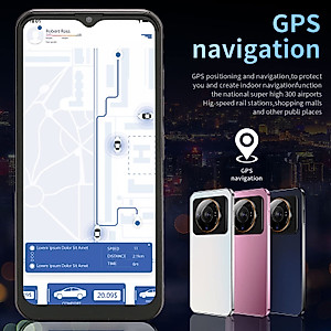 Vikye M12S Ultra Unlocked 5G Smartphone 6.5in HD Screen for Android 12 6GB RAM 256GB ROM WiFi Mobile Phone with Front 8MP Rear 16MP Camera 100 240V (US Plug)