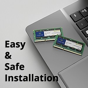 Timetec 16GB KIT(2x8GB) DDR3L/DDR3 1600MHz(DDR3L-1600) PC3L-12800 Non-ECC Unbuffered 1.35V/1.5V CL11 2Rx8 Dual Rank 204 Pin SODIMM Laptop Notebook RAM
