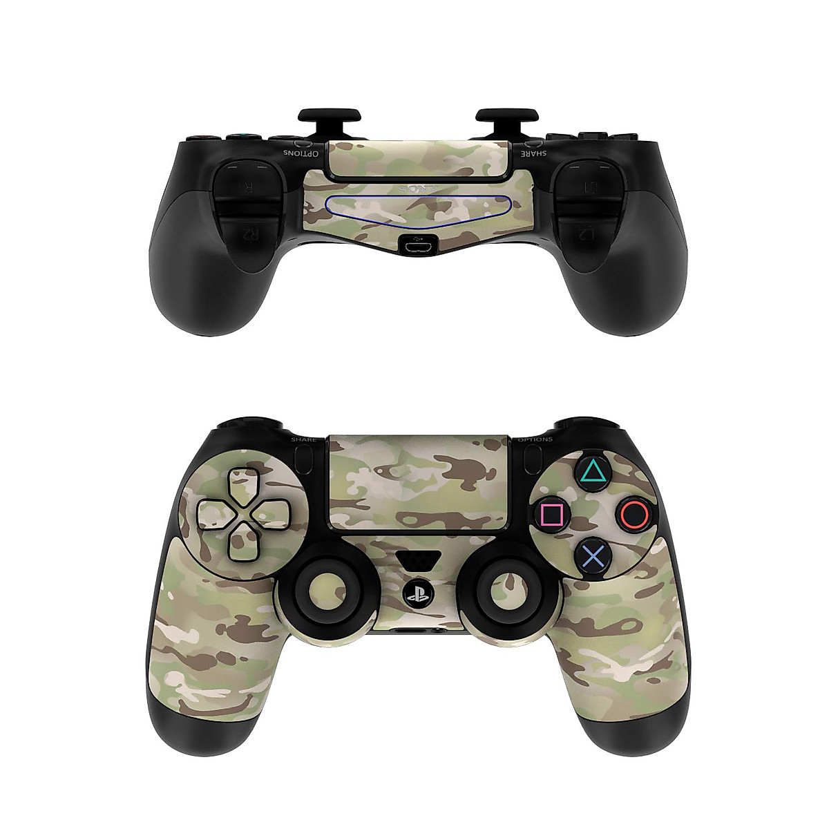 FC Camo - PS4 Controller Skin Sticker Decal Wrap (Controller NOT Included) [Video Game]