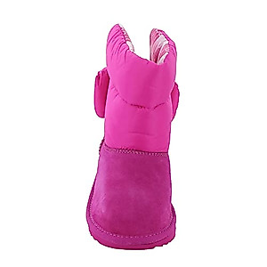 UGG Unisex-Child Bailey Bow Maxi Boot, Rose, 5 Big Kid