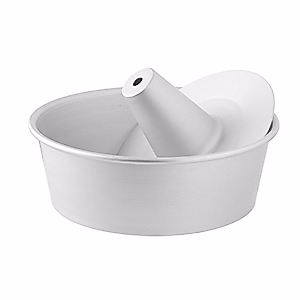 LloydPans Kitchenware 10 inch by 3.75 inch Angel Food Tube Pan