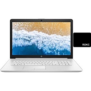 2022 HP Pavilion 17 Laptop Computer, Intel Core i3-1115G4(Beat i5-8250U), 32GB RAM, 1TB PCIe SSD, 17.3 FHD IPS Screen, Wi-Fi, Webcam, Bluetooth, Long Battery Life, Windows 11, ROKC MP(Lastest Model)