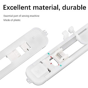 2Pcs Buttonhole Foot Automatic Sliding Buttonhole Foot Presser Foot Domestic for Brother Sewing Machine Parts Multi-Function Home Stitch