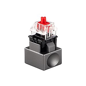 New Fashion Kingdom Metal Switch Opener Mechanical Keyboard Keycaps Lubricate Aluminum for Kailh - Gray