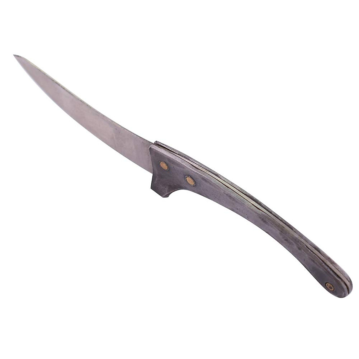 American Made Sculptural Freestanding Forged Iron Cheese Knife, 8"