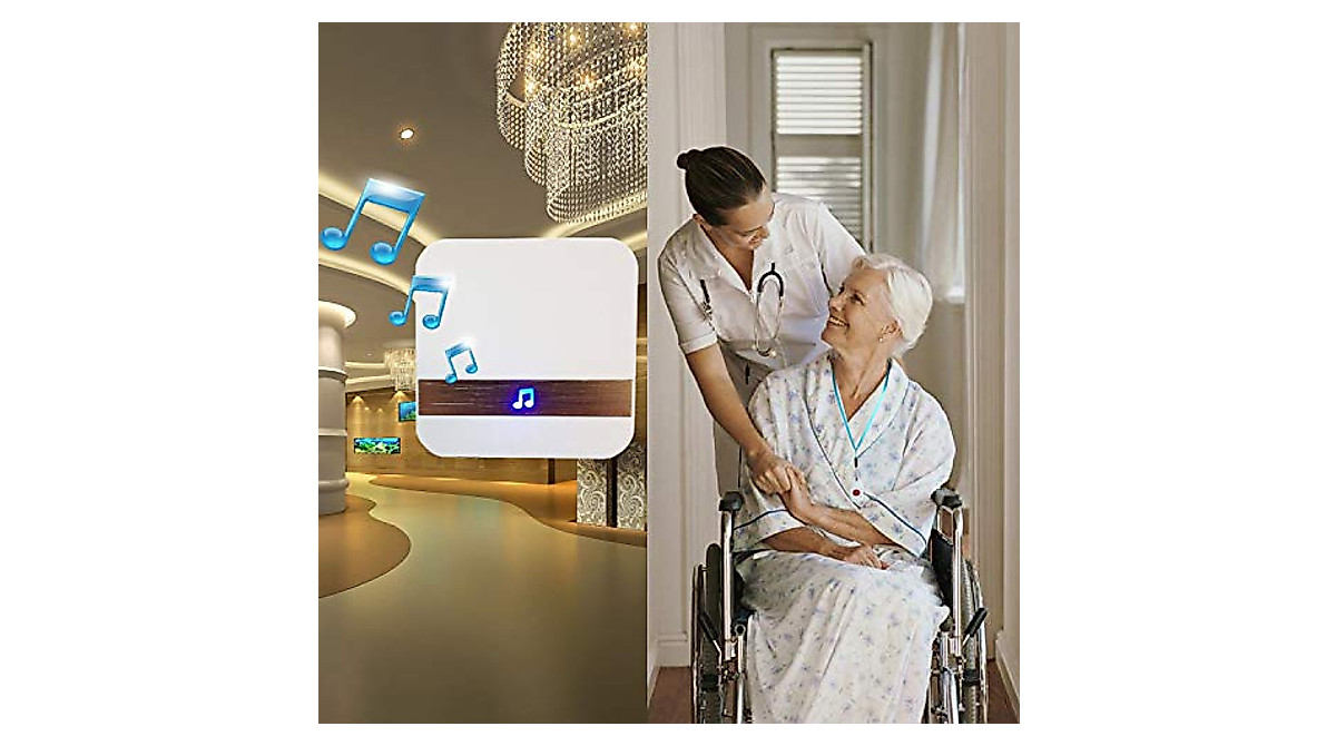 Wireless Life Alert for Seniors - Caregiver Pager - IP55