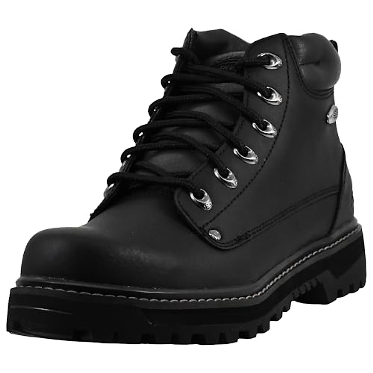 Skechers Men's Pilot Utility Boot,Black,9.5 M US