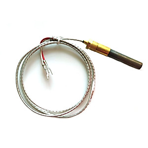 36" 750mv Thermopile Replacement Part Number 60125501，h5882，60J79,60J7901，R942，2103-512 for Heat Glo Heatilator,Fireplace Thermopile Replacement Fireplace,Stove Accessories