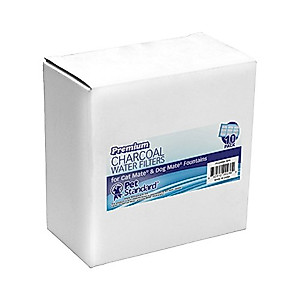 Replacement Water Filter Cartridges for Cat Mate & Dog Mate Fountains, Pack of 10