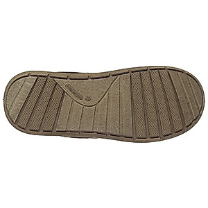 Dockers Men's Premium Ultra-Light Moccasin Slipper with Memory Foam, (Brown, 14)