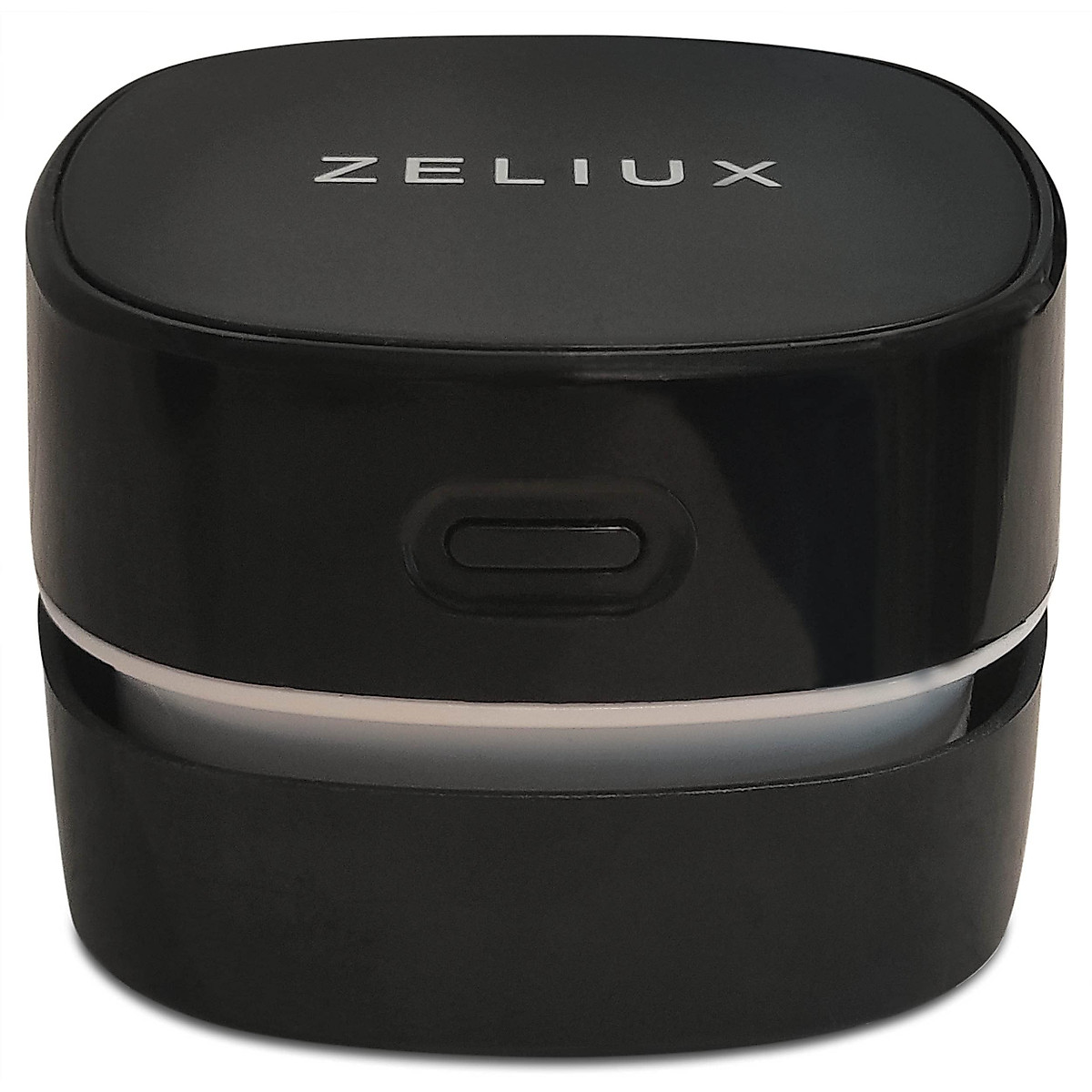 Zeliux VacGroom Grooming Vacuum Cleaner for Men - Portable USB Rechargeable Stubble Bathroom Sink Cleaner with Post-Trimming Beard Hair Suction