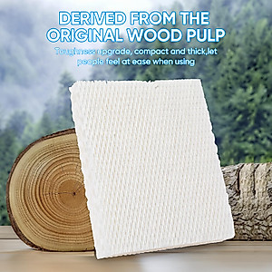 BIHARNT 6 Pack Filter T HFT600 Humidifier Wicking Filters for Honeywell HEV615 HEV620 Series Tower Humidifier (White)