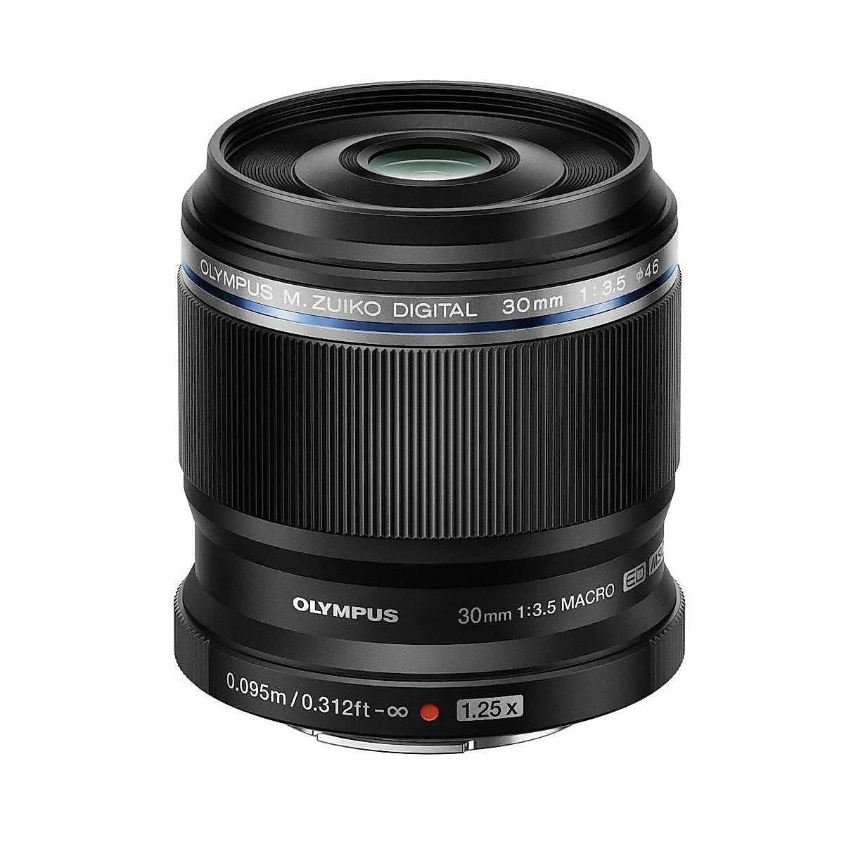 OM SYSTEM OLYMPUS M.Zuiko Digital ED 30mm F3.5 Macro For Micro Four Thirds System Camera, Compact Macro lens, 1.25x Image Maginification, Fast AF, Beautiful Bokeh