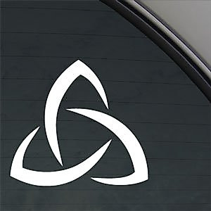 Trinity Sign Religious Decal God Truck Window Sticker