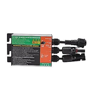 Grid Tie Micro Inverter 10.8V30V Power Inverter DC to AC Solar Microinverter Sine Inverter (GMI-150L-AC110V)