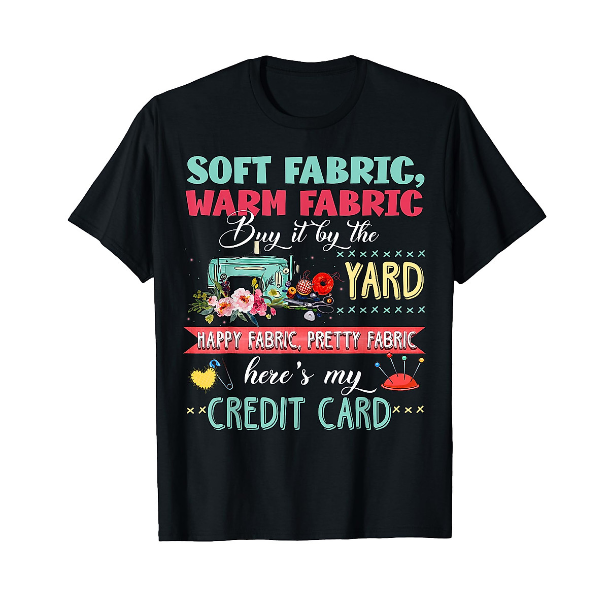 Soft fabric warm fabric buy it by the yard quilting T-Shirt