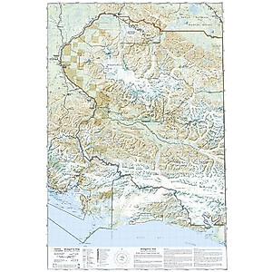 Wrangell-St. Elias National Park and Preserve Map (National Geographic Trails Illustrated Map, 249)
