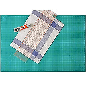 DAFA Professional 24" x 18" Self-Healing, Double-Sided Cutting Mat, Rotary Blade Compatible, (36x24), (24x18), (18x12), (12x9) Sizes, for Sewing, Quilting, Arts & Crafts