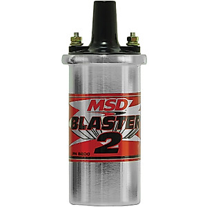 MSD 8200MSD: Blaster 2 Ignition Coil, Chrome, W/Ballast/Hardware