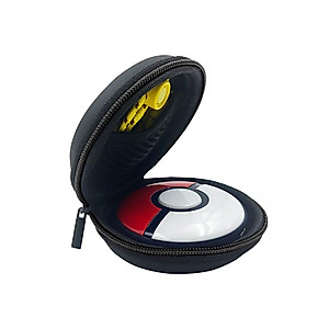 Dobewingdelou Carrying Case for GO Plus + 2023 with Hand Strap and Carabiner Clip Hard Travel Protective Portable Storage Cover Shockproof Accessories Black