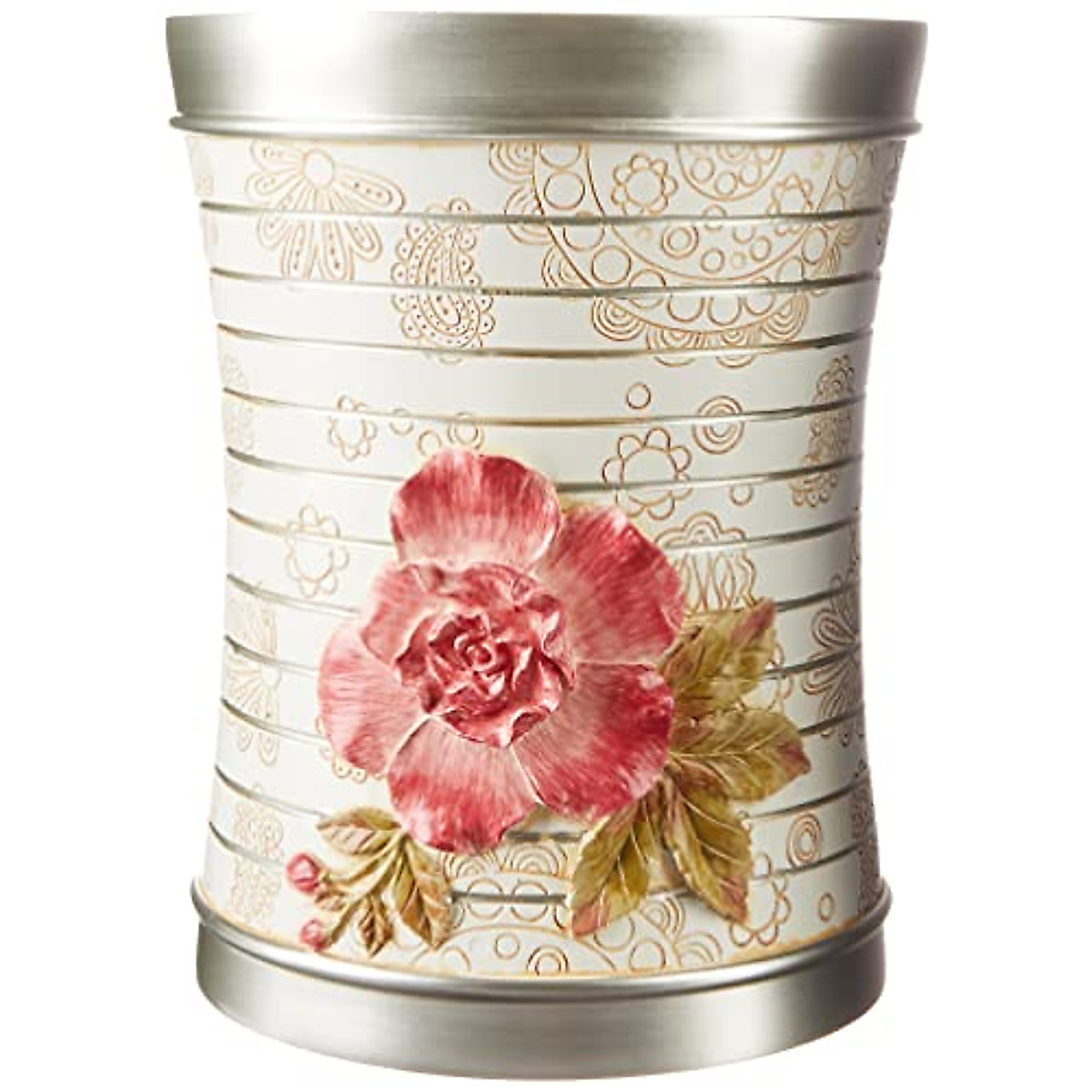 Popular Bath Madeline, Waste Basket, Beige