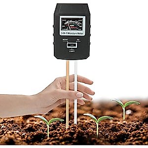3-in-1 Soil Garden Plant PH Water Light Testing Monitor Moisture Meter Tester