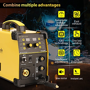 MTA225SG 3 in 1 Mig/Tig/Arc/Spool Mig Welder -Solid Welding Wire, ER70S-6 10-Pound Spool 0.030''