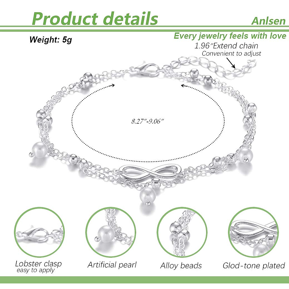 FUNEIA 12/16/30Pcs Ankle Bracelets for Women Gold Silver Rose Gold Charm Anklets Set for Teens Boho Layered Beach Adjustable Foot Chain Summer Beach Jewelry