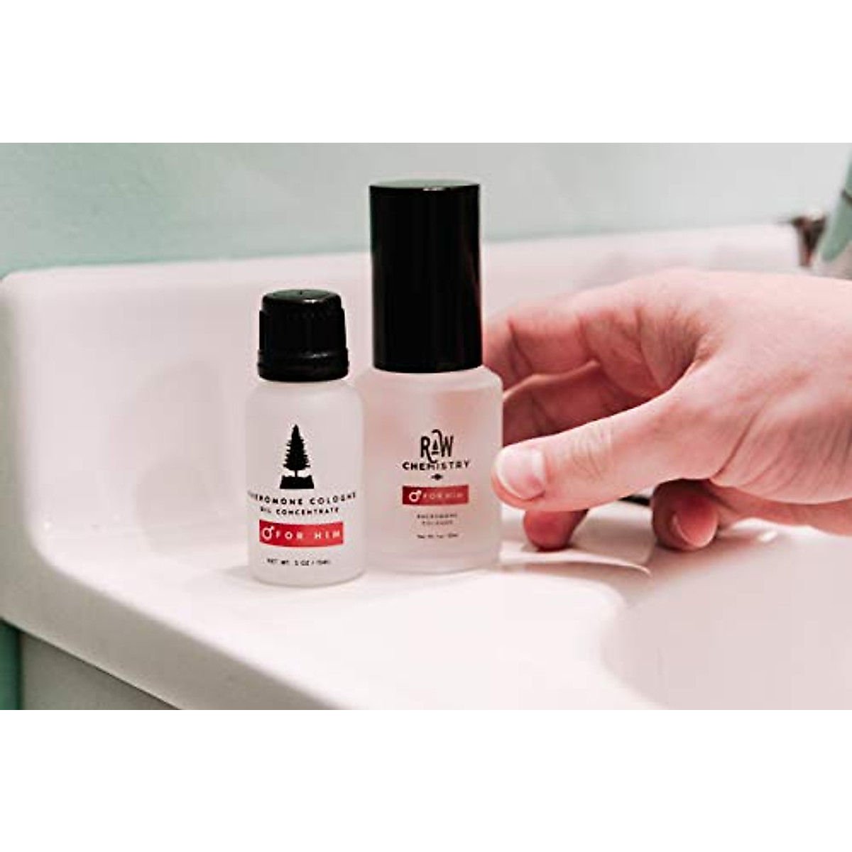 RawChemistry Pheromone Cologne Gift Set - Bold, Extra Strength Formula