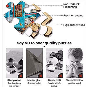 Puzzles for Adults 500 Pieces Family Camping Educational Puzzle Games for Home Decoration for Friends