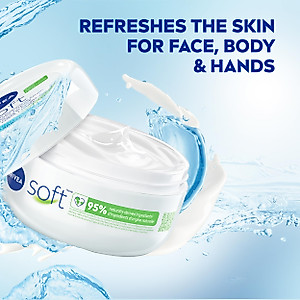 NIVEA Soft Moisturizing Creme 6.8 Ounce (Pack of 4)